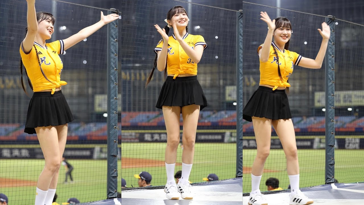 4K 邊荷律변하율 嗆司曲「CHARGE 恰吉」這麼甜～怎麼能不愛呢 ️#PassionSisters #中信兄弟 #邊荷律 #변하율 ...