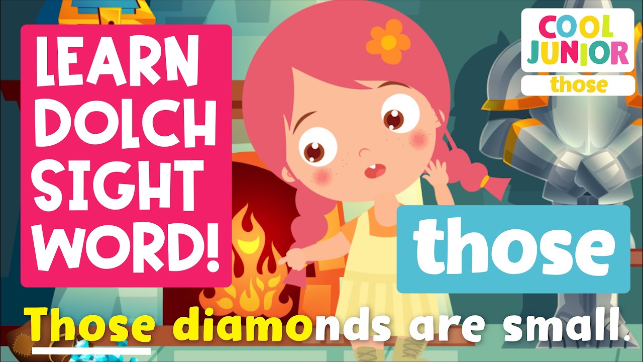 Phonics | Sight Words Songs! | Sight Word “those” (Level 4B-11) | by ...