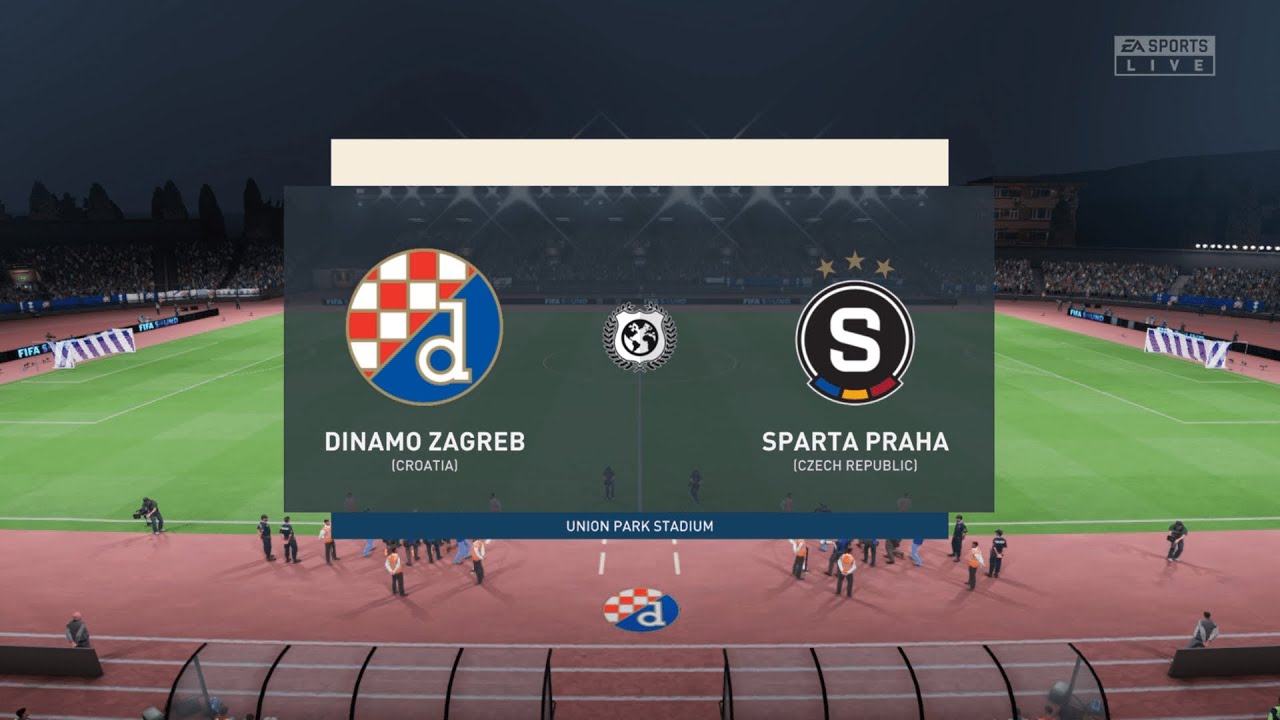 GNK DINAMO ZAGREB vs SPARTA PRAGUE I EUROPA LEAGUE I 24.08.2023 I FIFA ...
