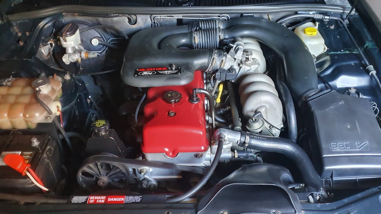 FORD FALCON EF XR6 4L STRAIGHT 6 ENGINE #shorts - YouTube