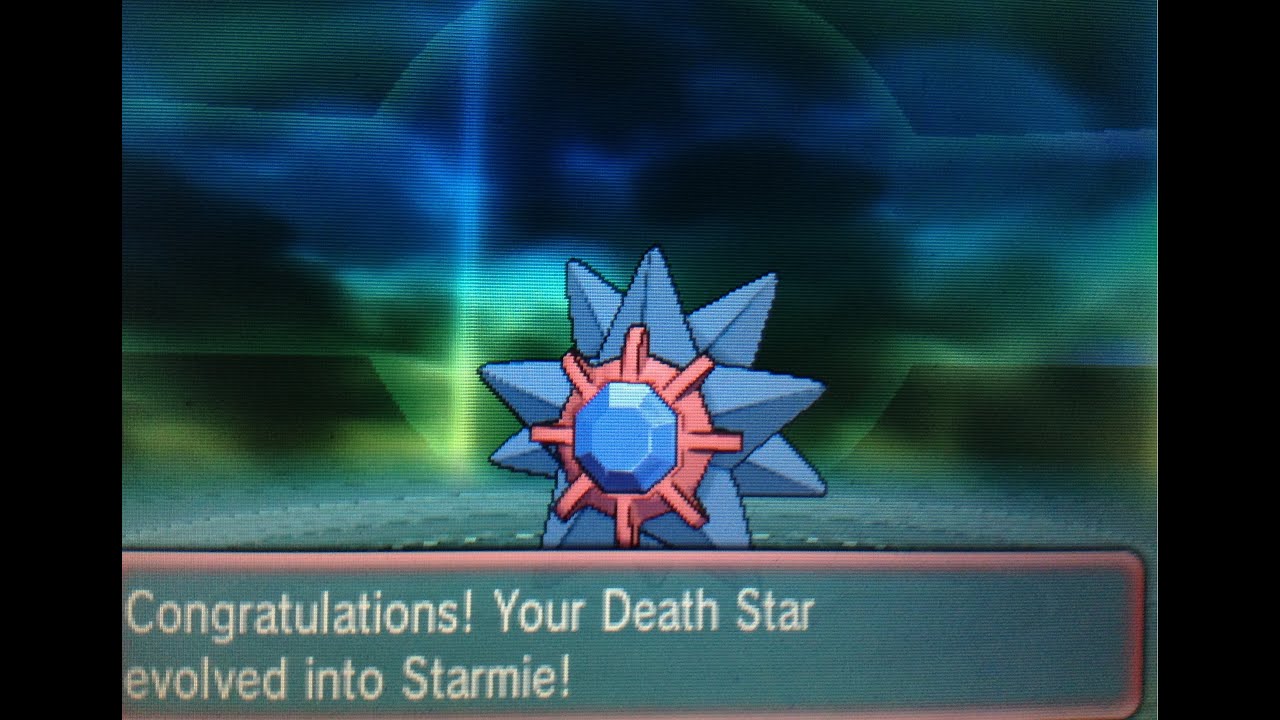 Shiny Evolution #6 - Staryu to Starmie - YouTube