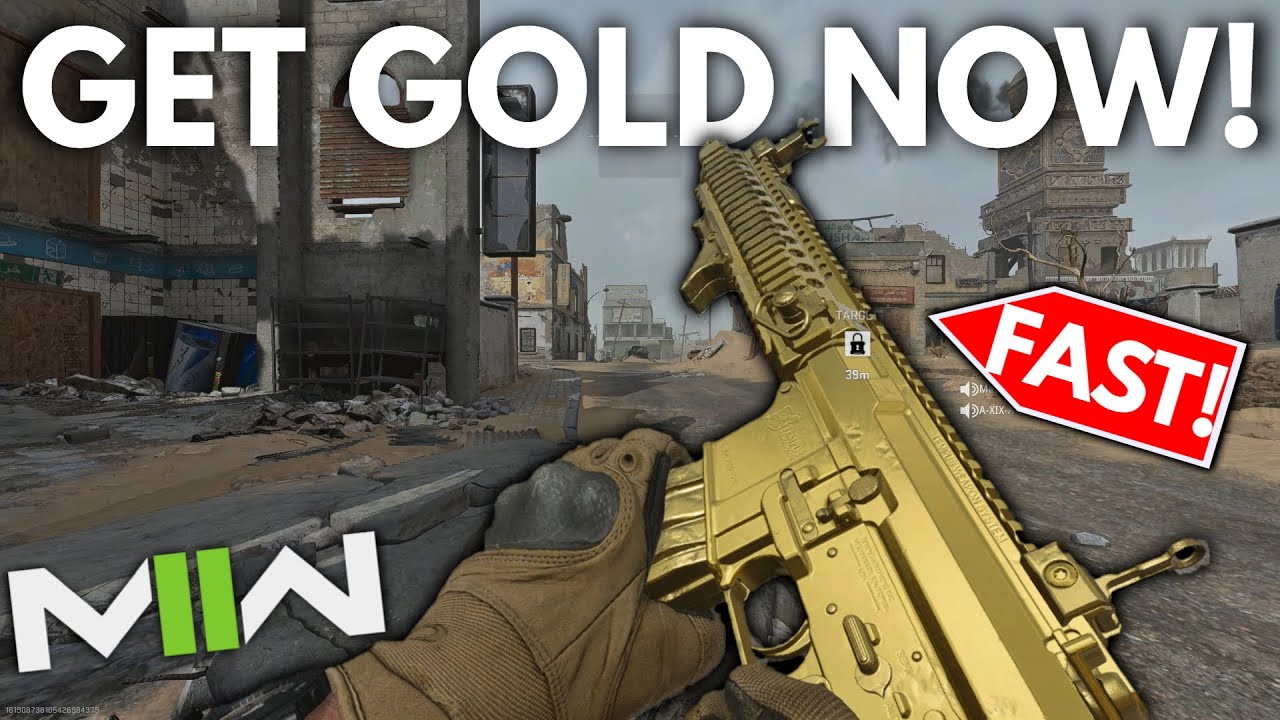 HOW TO GET GOLD *VERY FAST* IN MW2! - YouTube