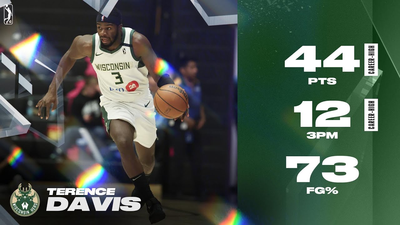 Terence Davis Scores Career-High 44 PTS and 12 Three Pointers - YouTube