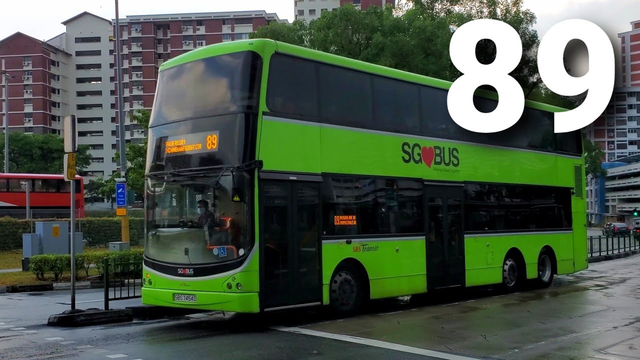 SBS Transit Bus Service 89 [Volvo B9TL (CDGE) Joyride] - YouTube