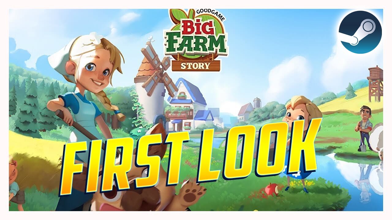 Big Farm Story 4k PC Gameplay | The Farming Life Is For Me! - YouTube