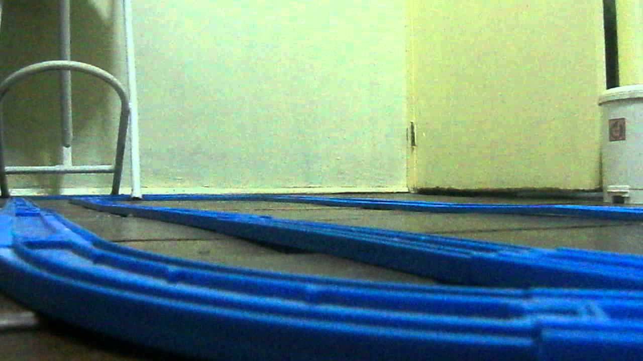 Plarail blue express train - YouTube