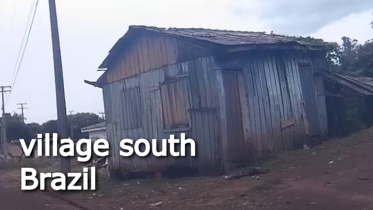 Living in Brazil, village in south brazilian - YouTube