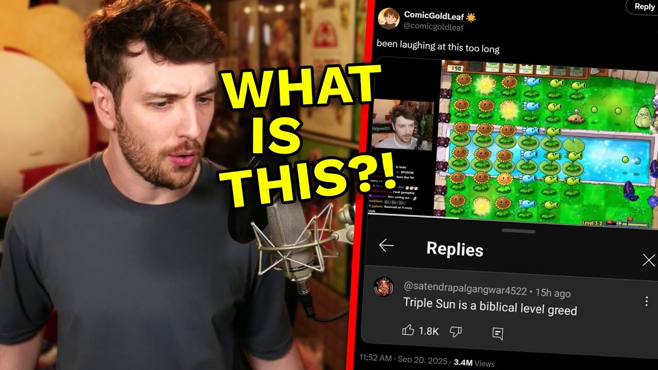 Connor Accidentally Went Viral For His Plants vs Zombies Greed - YouTube