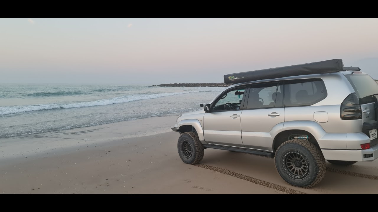 Camping at Al Rams Beach - Ras Al Khaimah, UAE - YouTube