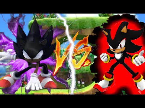 SSF2 Mod Dark Sonic VS Shadow - YouTube
