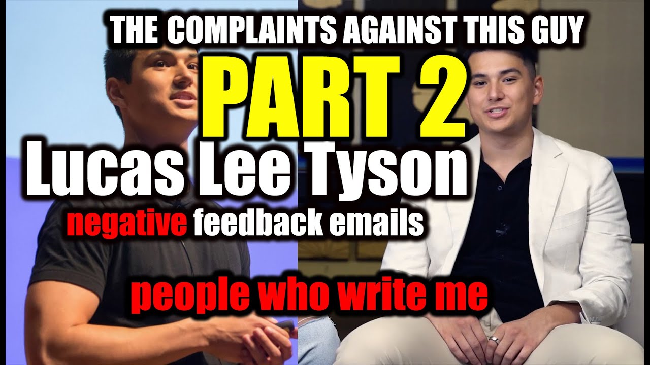 WORST Negative Client Emails - PART 2 Lucas LEE Tyson - YouTube