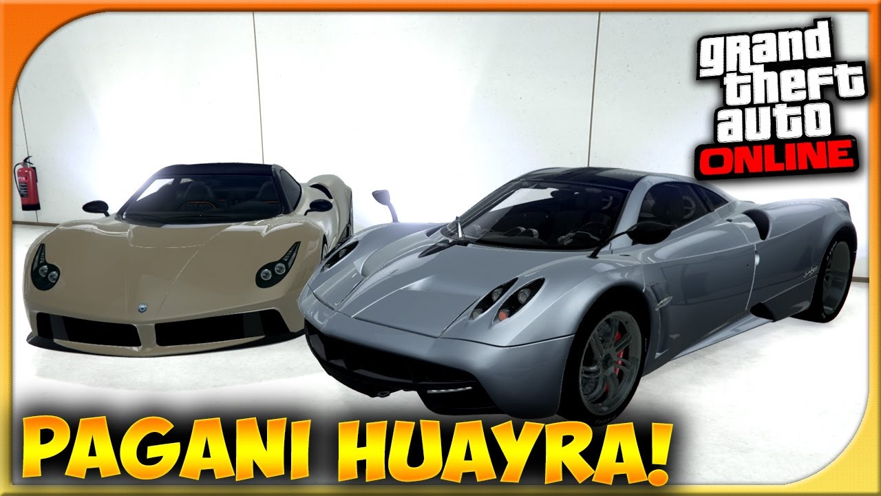 COCHES REALES EN GTA V #4 | PAGANI HUAYRA VS OSIRIS | DEWRON - YouTube