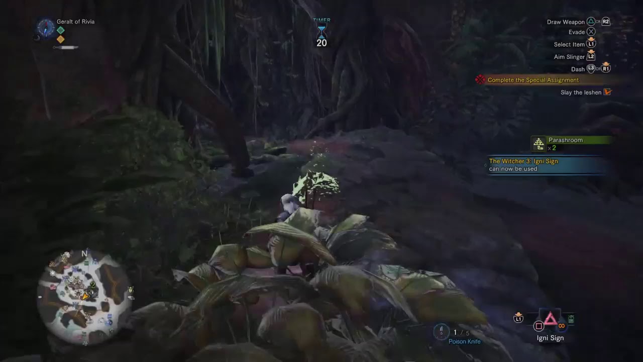 (PS4)MHW Witcher crossover finally here! .On the rood to 50 subs - YouTube