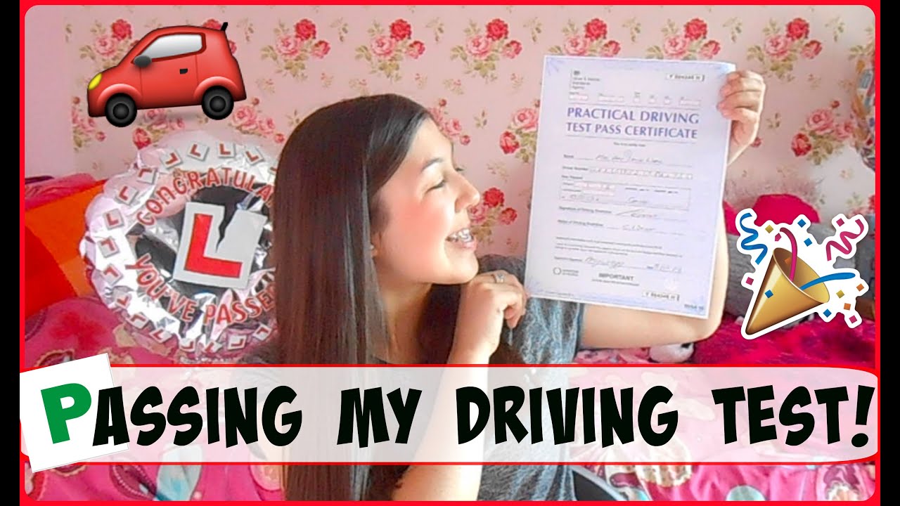 PASSING MY DRIVING TEST!! | xVintageRosesx - YouTube
