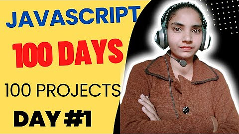 Javascript 100 days 100 projects challenge - YouTube