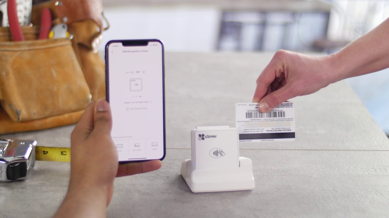 GO clover go payment device any business video - YouTube