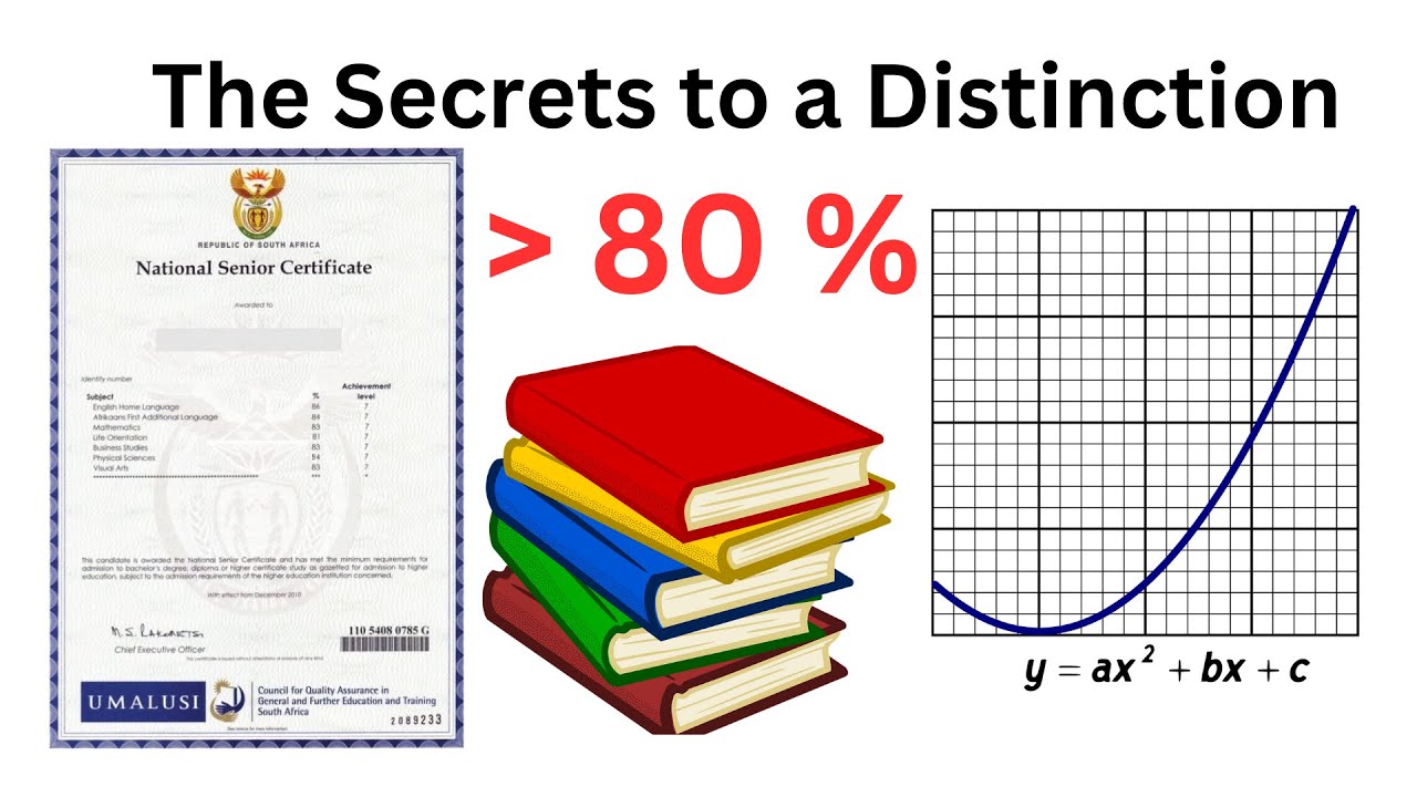 5 Things On How To Get A DISTINCTION In Grade 12 Maths | Study Tips ...