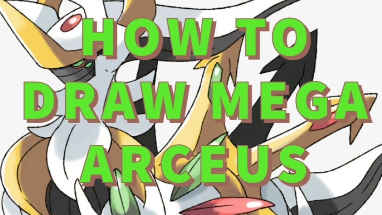 #shorts How To Draw a MEGA ARCEUS 🔥🔥 Easy to Draw 🔥 - YouTube