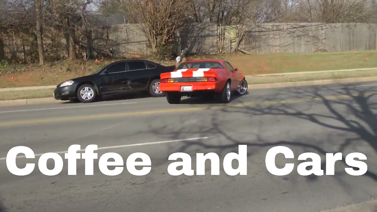 OKC Coffee and Cars - March 2017 - Camaro Crash! - YouTube