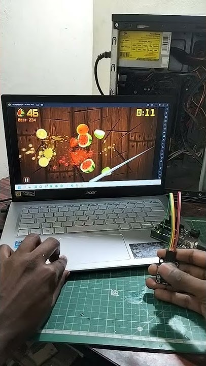 Fruit Ninja Arduino Game Controller - YouTube