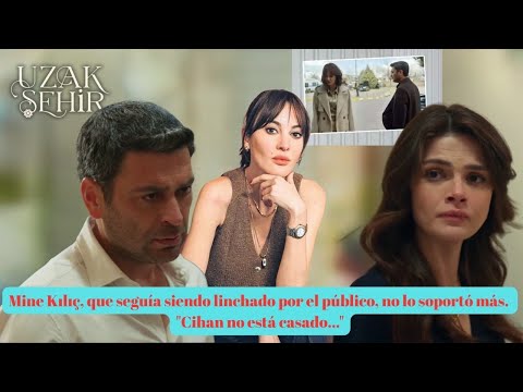 Mine Kılıç, que seguía siendo linchado por el público, no lo soportó más. \