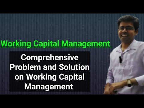 Comprehensive Problem on Working Capital Management !! Cu Bcom Semester ...