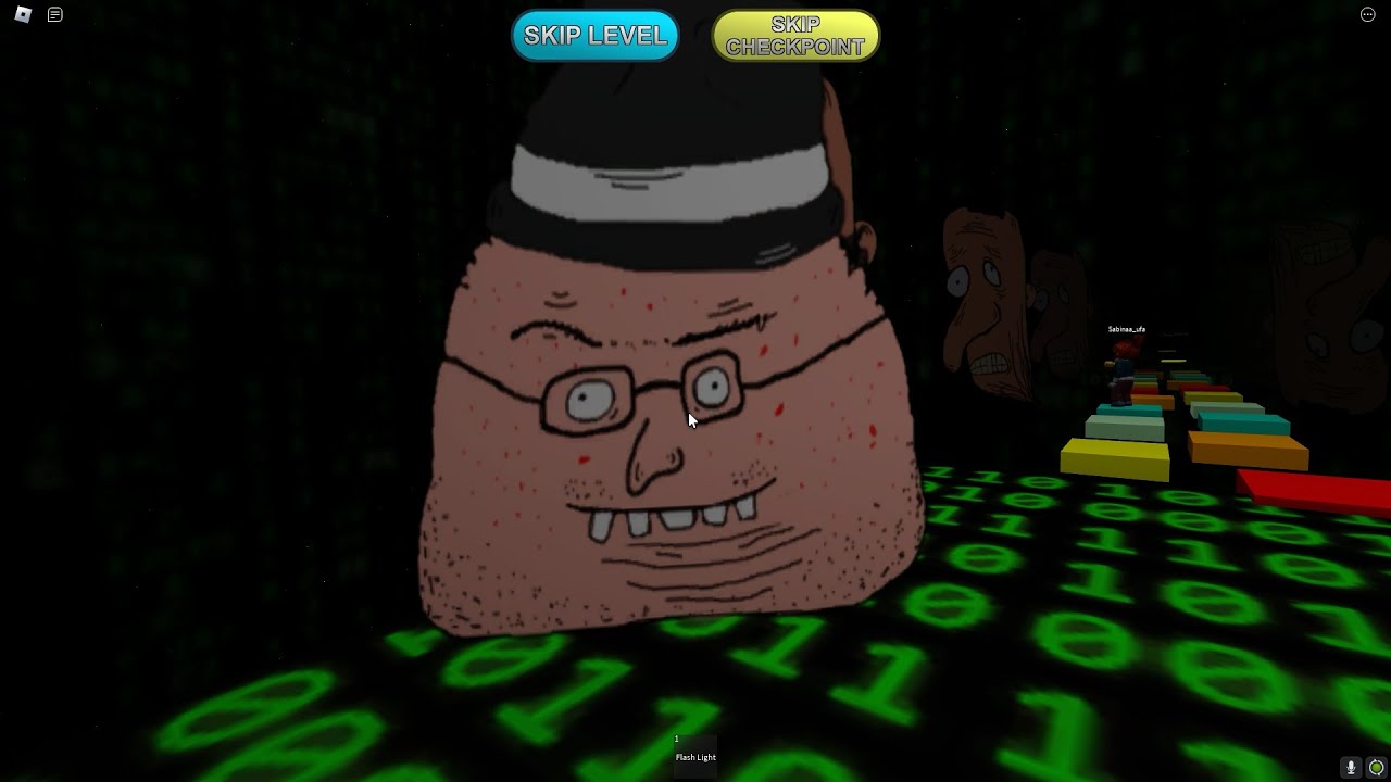 roblox horror | ESCAPE MEWING 🤫🧏 | Stage 4 | walkthrough - YouTube