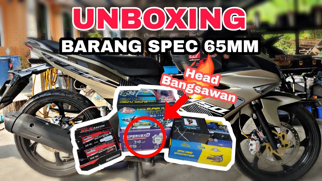 UPGRADE SPEC 65 JET 2 | UNBOXING BARANG SPEC 65MM | Y15 - YouTube