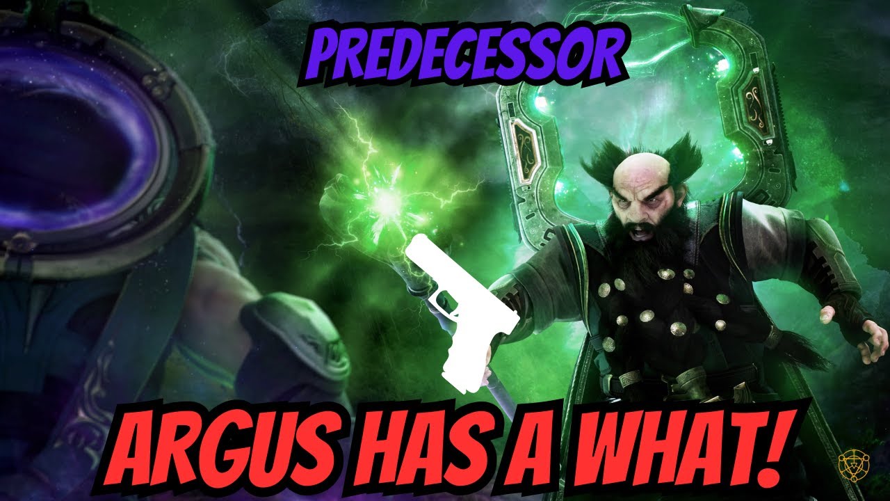 Predecessor- Open beta- First time playing new character argus - YouTube