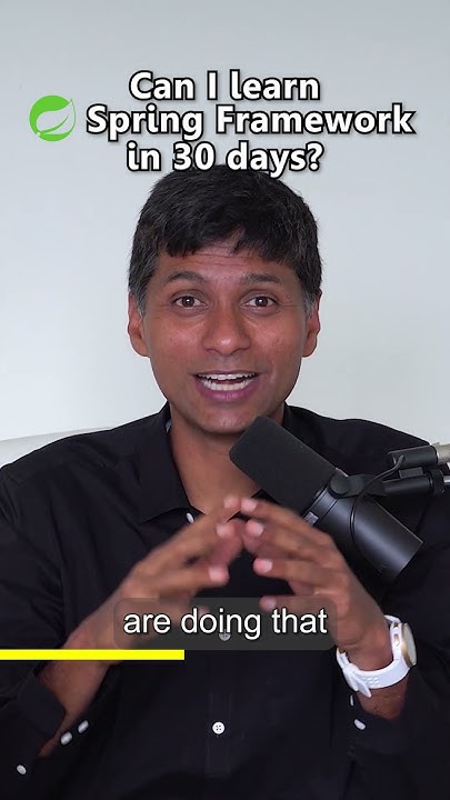 Can I learn Spring Framework in 30 days ? - YouTube