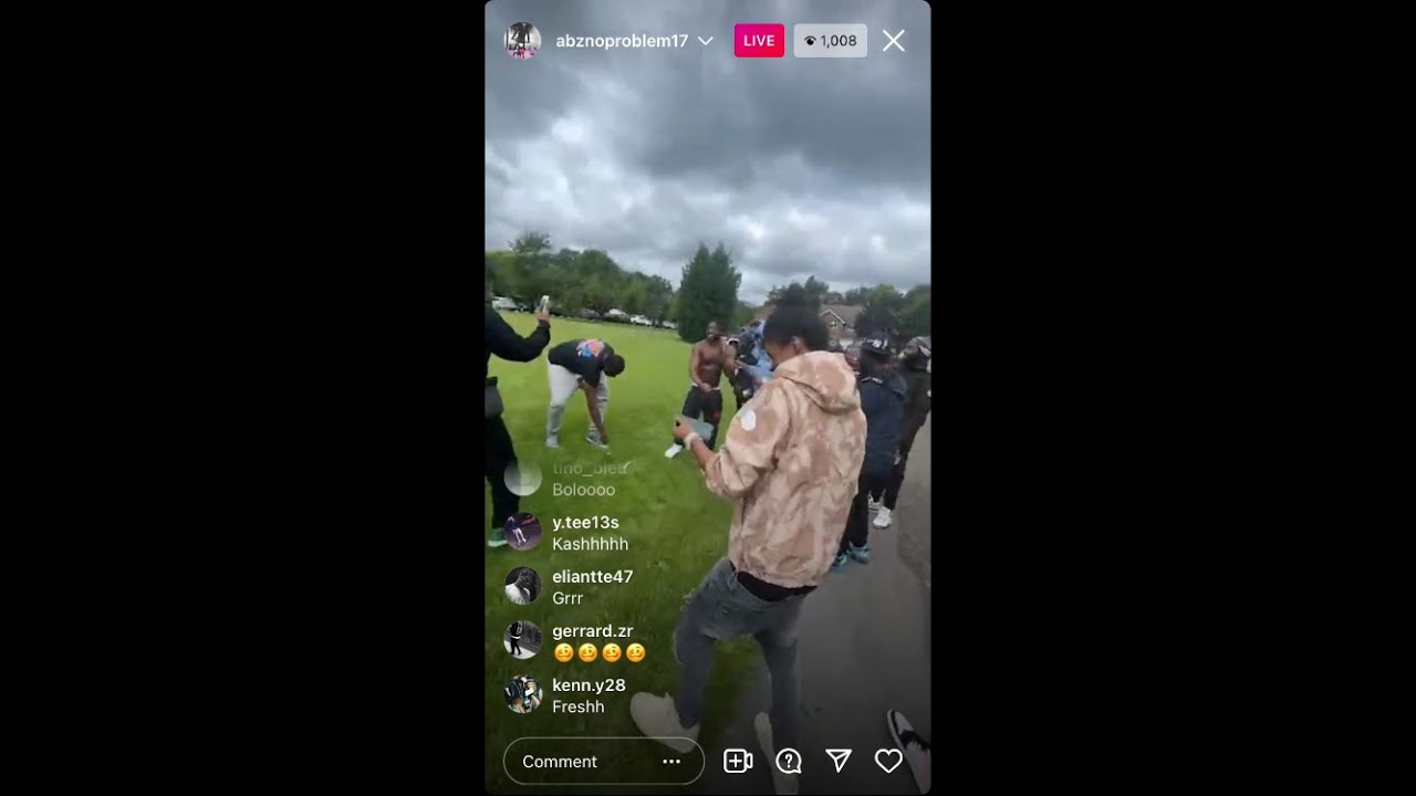 #ofb #ukdrill (OFB) kash Fresh home insta live & making new music video ...