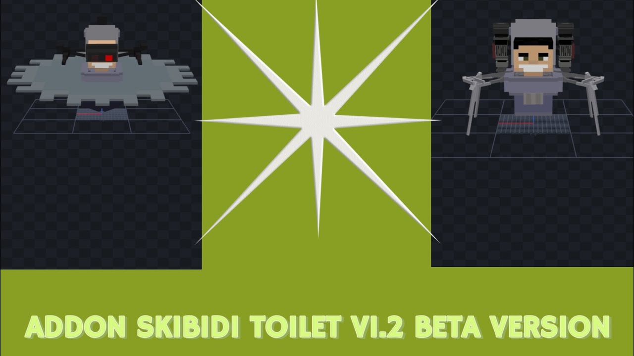 RILIS/RELEASE ADDON SKIBIDI TOILET V1.2 BETA VERSION UDAH RILIS MAAF ...
