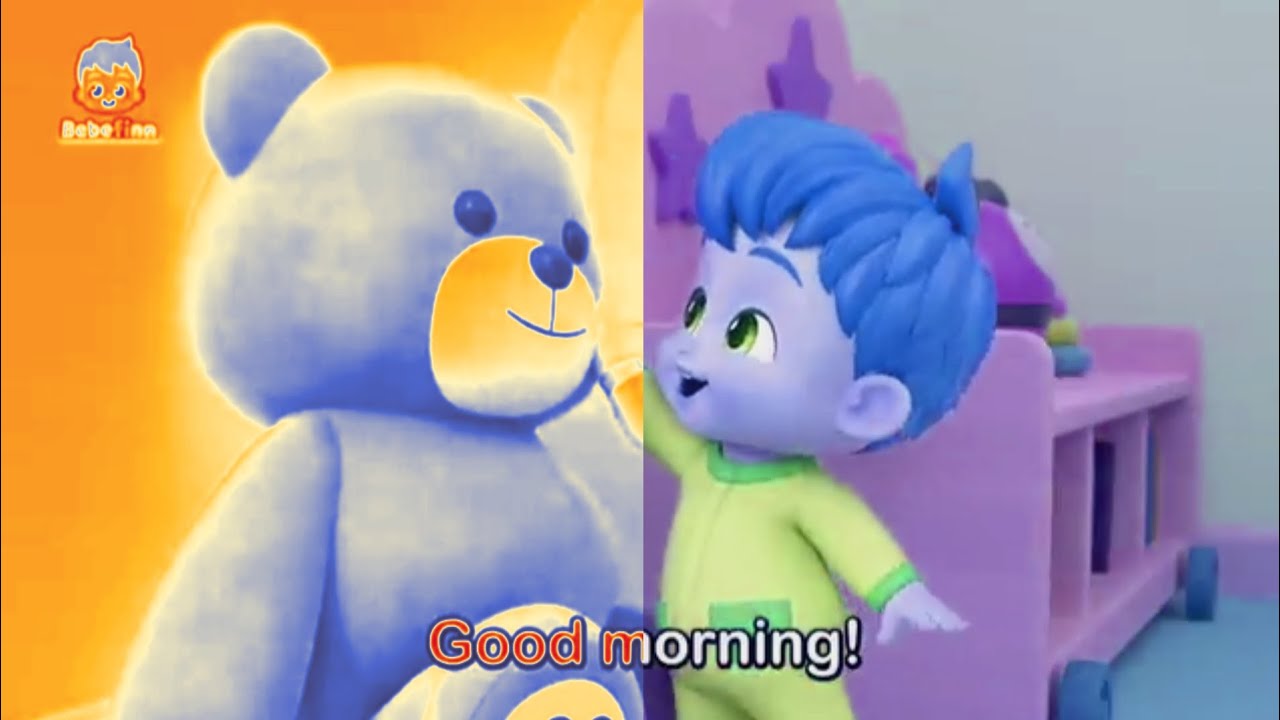 BEbefinn Good Morning Teddy Bear Song /sponsored by Gamavision Csupo ...