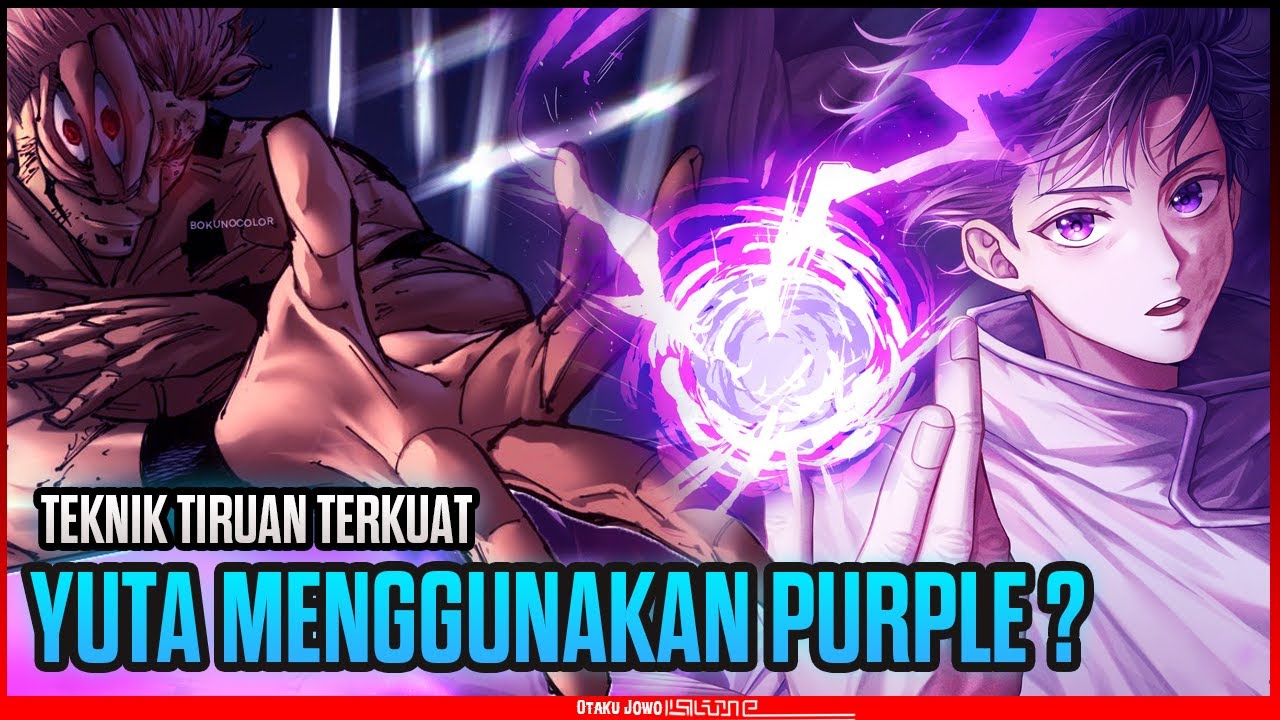 YUTA TIRU TEKNIK PURPLE GOJO ?? Sukuna (Ketakutan) - JUJUTSU KAISEN ...