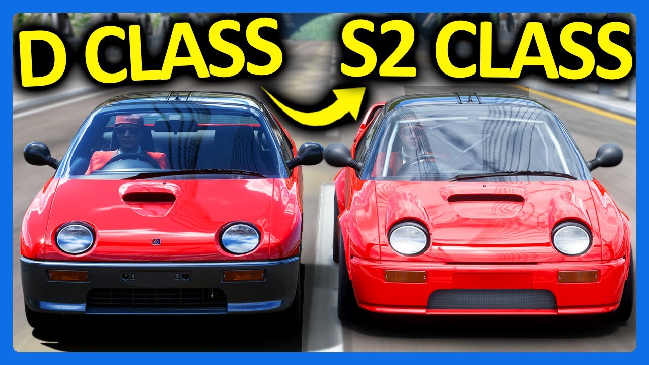 Forza Horizon 5 Online : Best D Class to S2 Class Car Challenge!! - YouTube