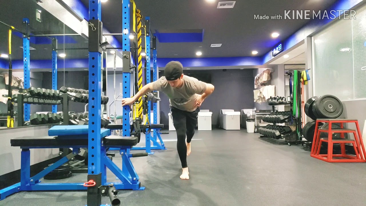 Closed Kinetic Chain Hip ABD - YouTube