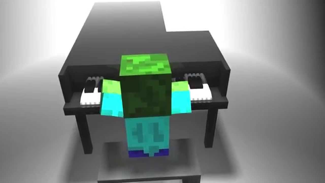 Zombie Plays Beethoven - Minecraft Animation - YouTube
