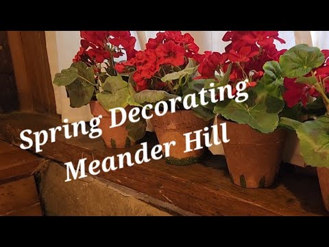 Decorating Ideas for Spring Meander Hill pt. 2 Colonial Antique ...