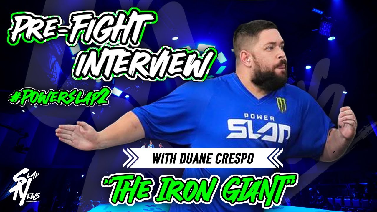 Duane Crespo Power Slap 2 Pre-Fight Interview Against Cody Cox - YouTube