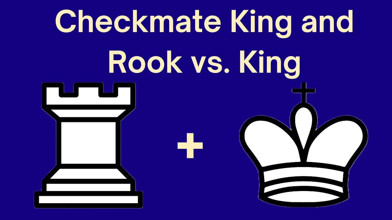 Rook and King vs King Checkmate | Complete Tutorial for Chess Beginners ...