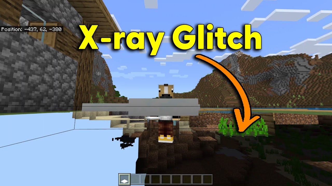 X-Ray glitch in 1.19 update... - YouTube