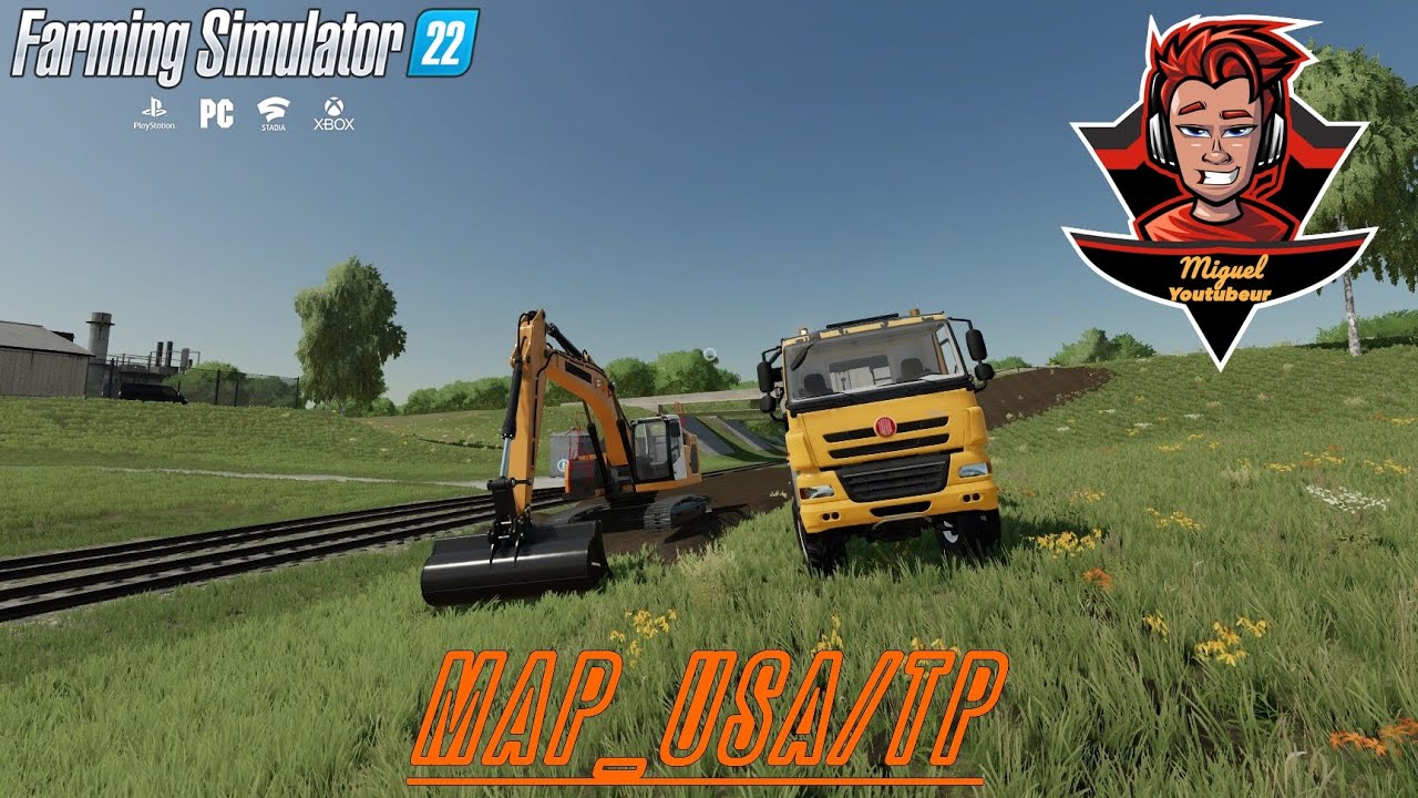 FS22 Map USA/TP - YouTube