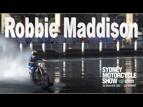 Stunt Rider Robbie Maddison Interview - Sydney Motorcycle Show Darling ...