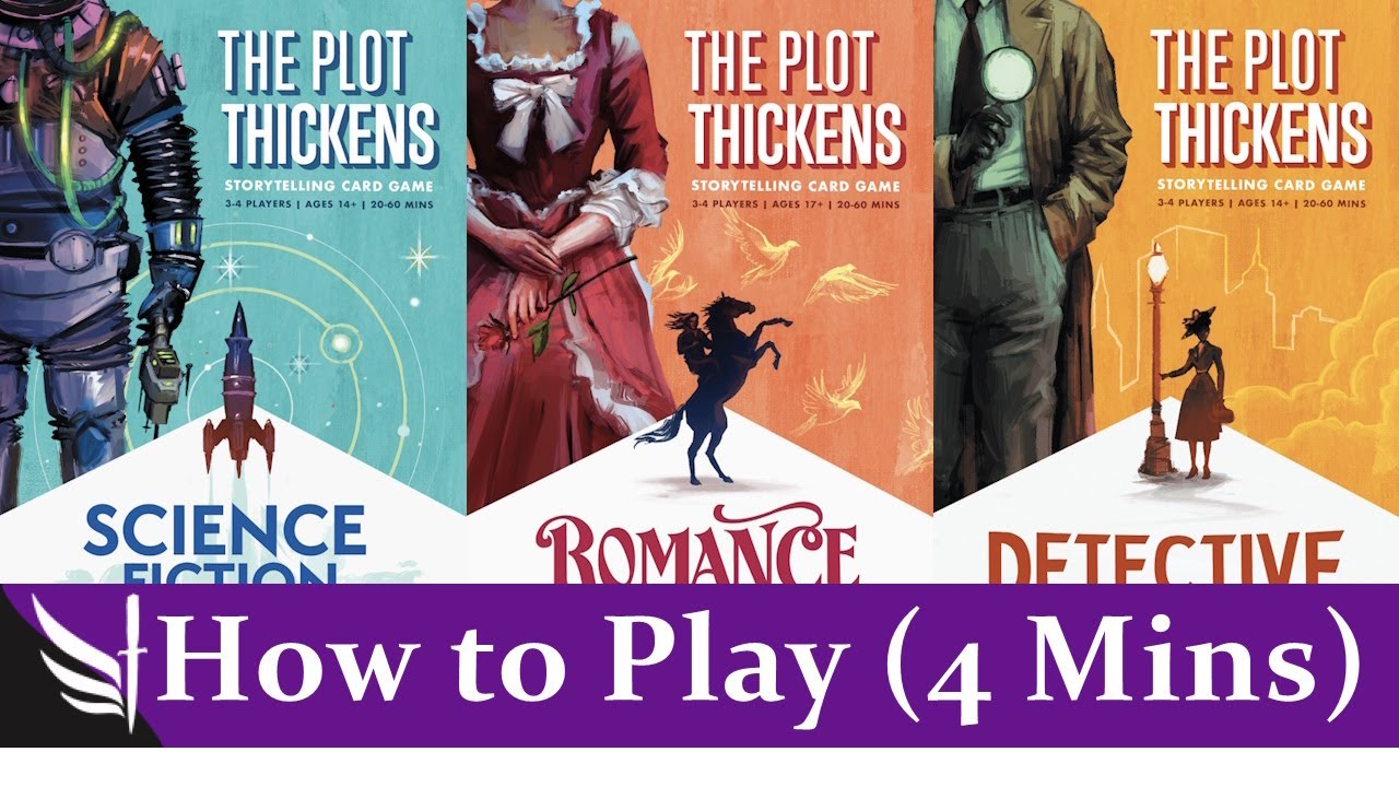 How to play The Plot Thickens (Detective, Science Fiction, Romance) - YouTube