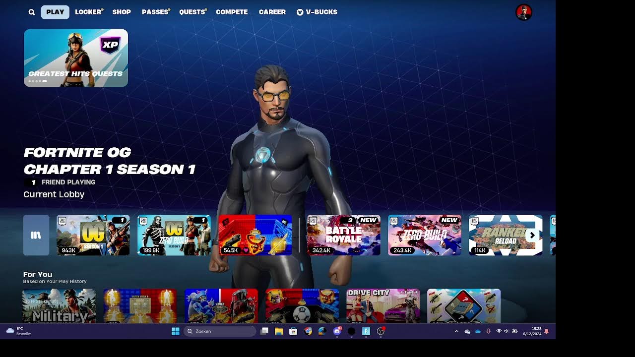 OG chapter 1 season 1 fortnite live right now come watch - YouTube