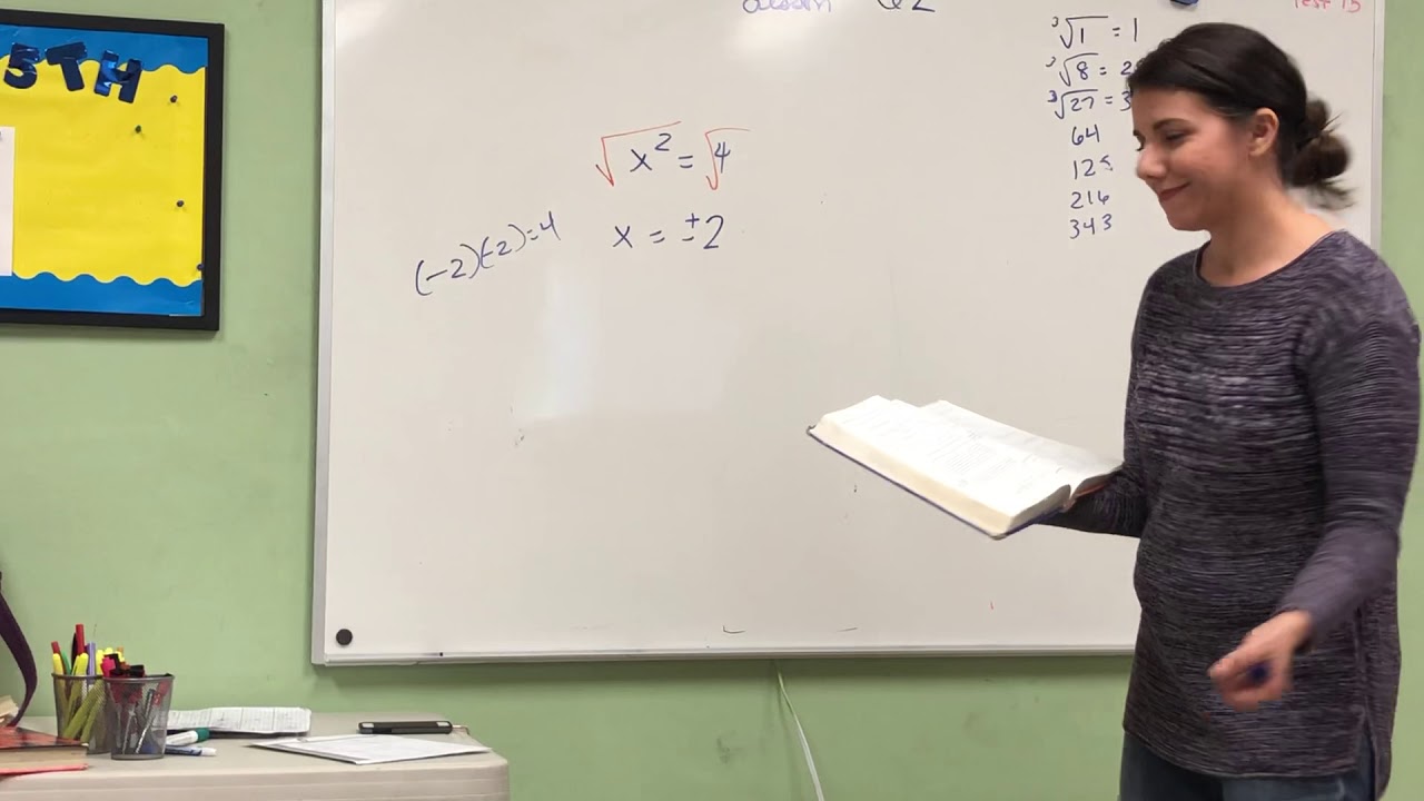 Saxon Algebra 1 Lesson 62 - YouTube