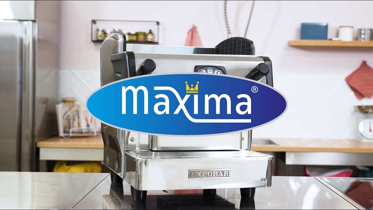 Maxima Espresso Machine - 1 Piston - YouTube
