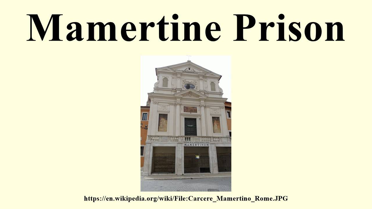 Mamertine Prison - YouTube
