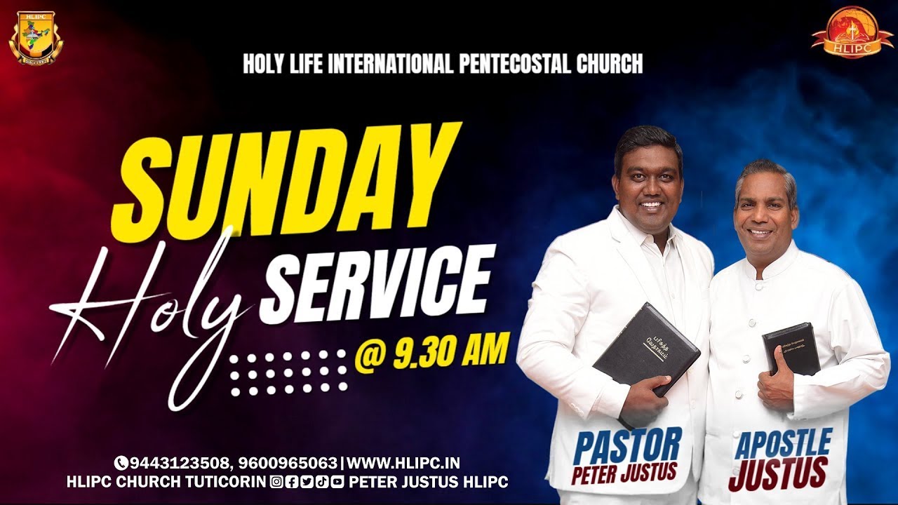 LIVE | 07 August | SUNDAY SERVICE 2 | APOSTLE M.P. JUSTUS & Pr. PETER ...
