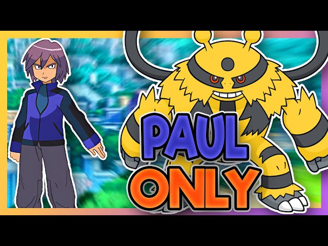 Equipe Pokemon Do Paul Paul | Pokémon Wiki | Fandom